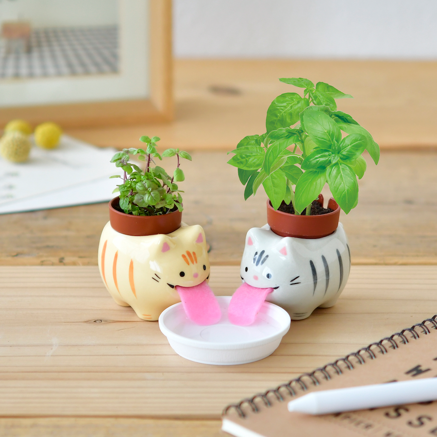 Home Plant & Herb Growing Kit Peropons™ - Adorable Licking Animal Planters